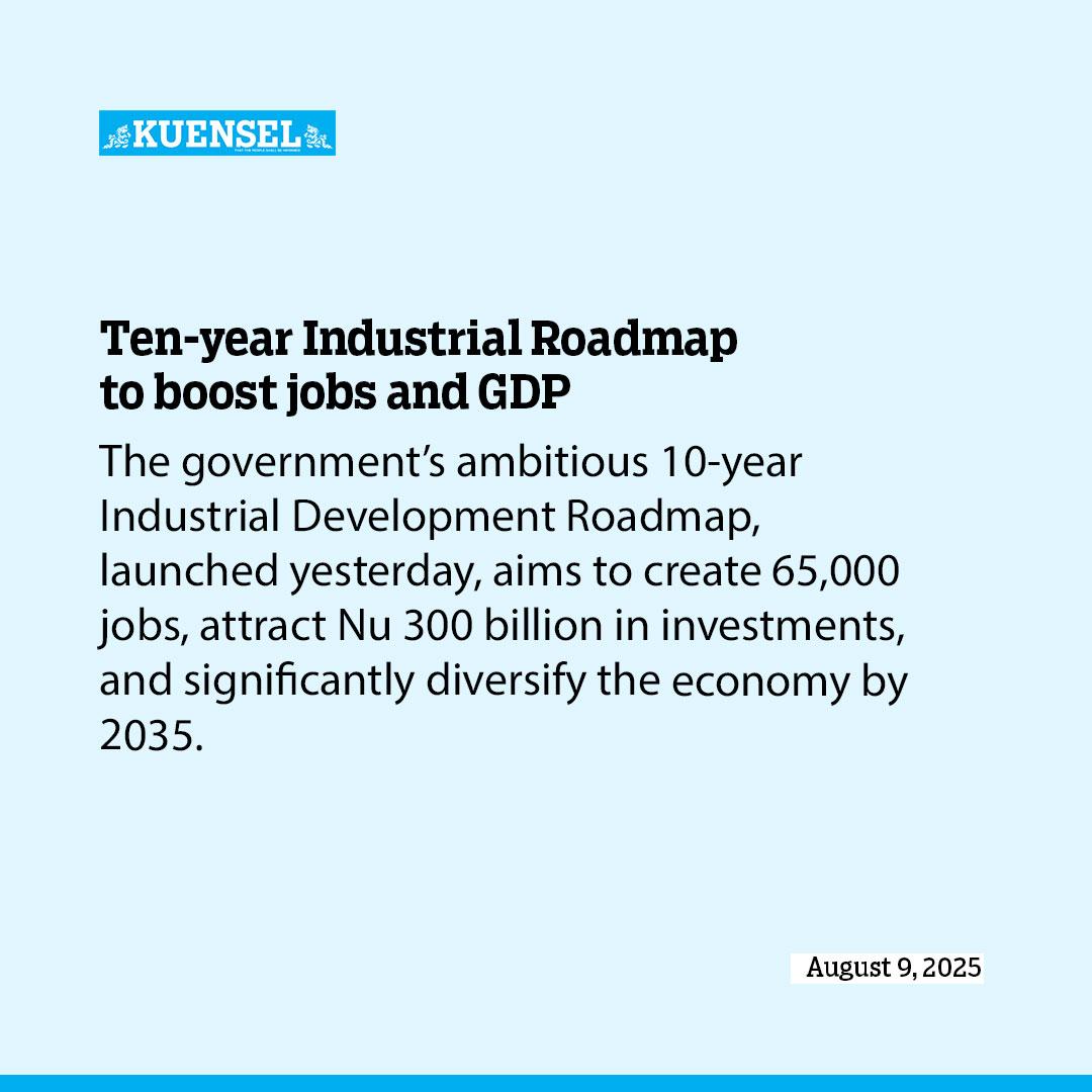 Ten-year Industrial Roadmap to boost jobs and GDP